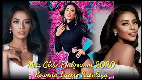 Miss Globe Philippines 2020 Rowena Lucero Sasuluya #MissGlobe # ...