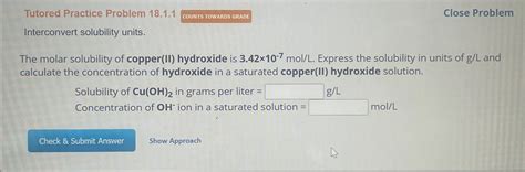 Solved Tutored Practice Problem 18.1.1 Close | Chegg.com