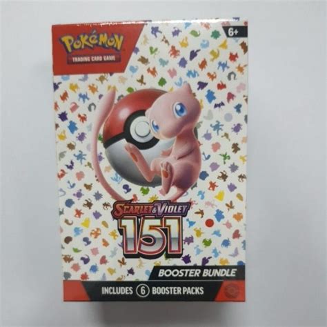 Original Tcg Pokemon 151 Booster Bundle Scarlet And Violet Eng Ver