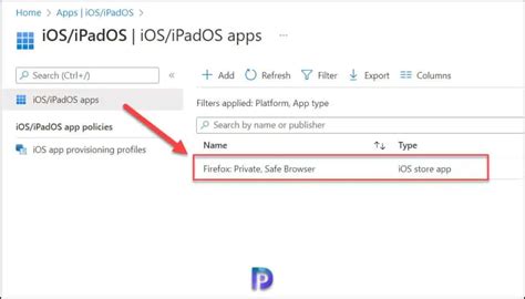 how to add ios store apps to microsoft intune