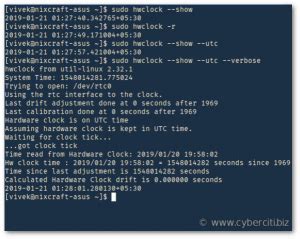 Linux Set Date And Time From A Command Prompt NixCraft