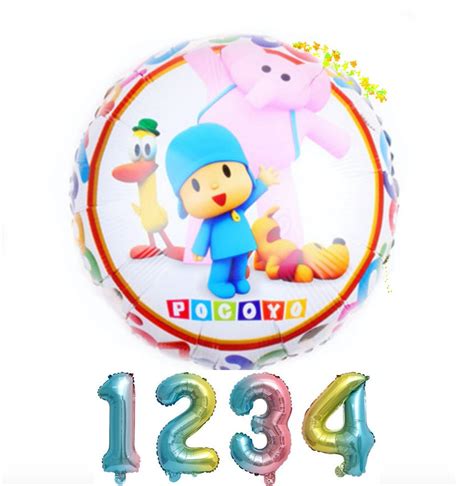 Pocoyo Balloonspocoyo Birthday Party Etsy Birthday Party Theme