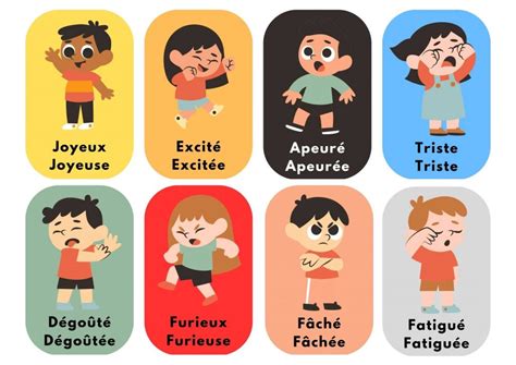 Les Cartes Émotions Montessori à Imprimer Gratuitement