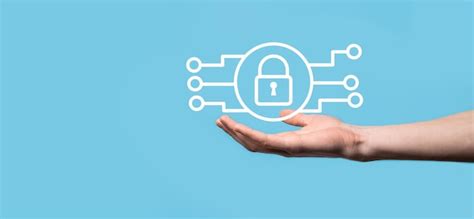 Premium Photo Cyber Security Network Padlock Icon And Internet Technology Networking