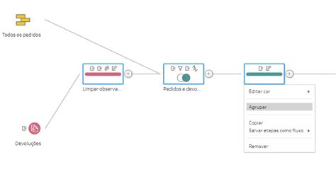 P A T H Dicas Tableau Prep Agrupando Ferramentas No Fluxo Prep