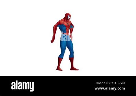 Dancing Spider Man 3d Animation Of Spider Man The Amazing Dancing Stock Video Footage Alamy