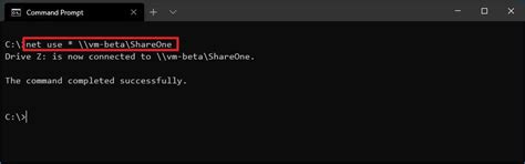 How To Map Network Drive From Command Prompt On Windows 10 Pureinfotech