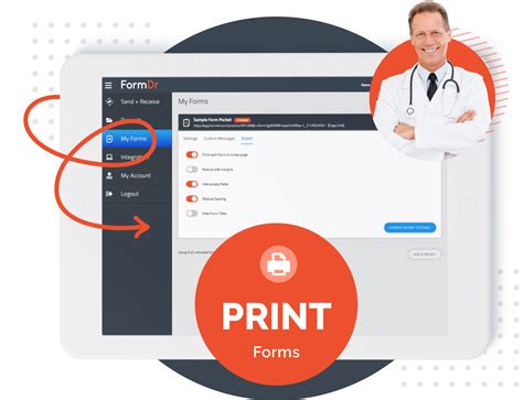 Print Secure Form Submissions Formdr Uk