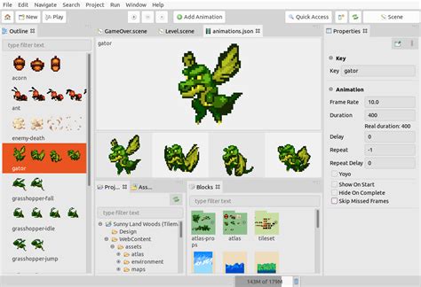 Phaser Editor 2d Html5 Game Ide