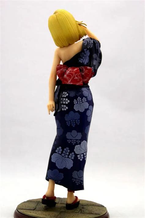 Японское аниме фигурки сексуальный Жемчуг дракона Z Android 18 лазурит фигурка девушки из аниме