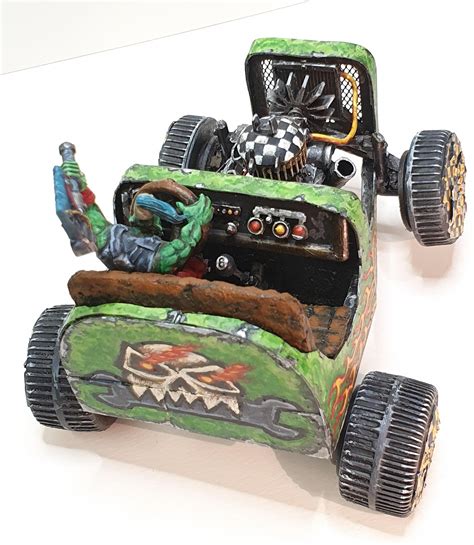 Ork Hot Rod Scratch Built R Warhammer