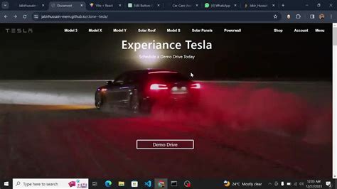 I Created A Tesla Website Clone Using Bootstrap Css And Html 🚀