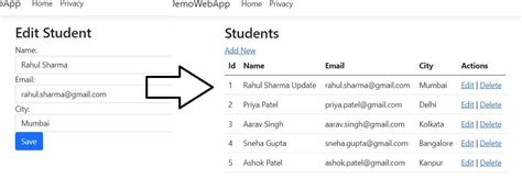 Asp Net Core Crud Operations Without Using Entity Framework Step By