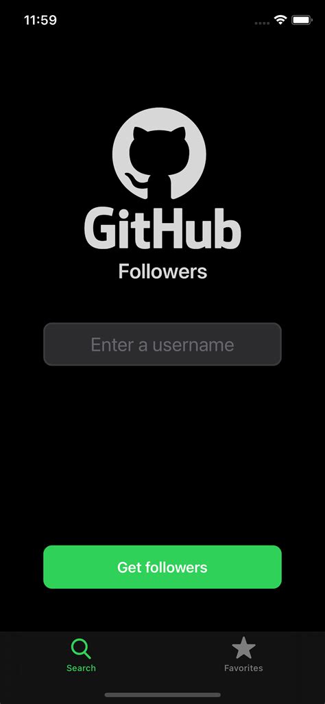 Github Notkevinvugithub Followers Demo App Using The Github Api To