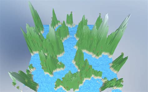 Procedural Terrain Generator And Grass Brush By Realwusang