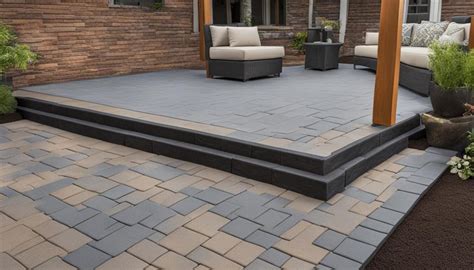 interlocking patterns adding visual interest to your patio