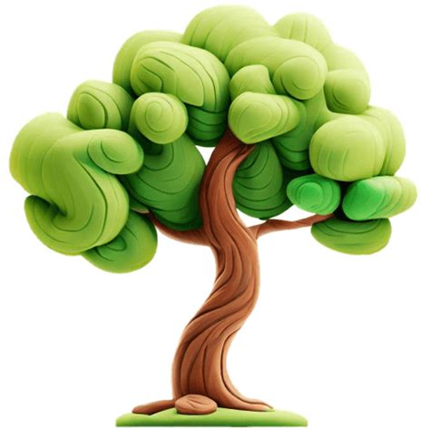 Tree Icon Plasticine Iconpack Icon Archive
