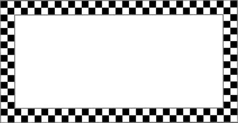 Black White Checkerboard Pattern Rectangle Frame With Copy Space 14393370 Vector Art At Vecteezy