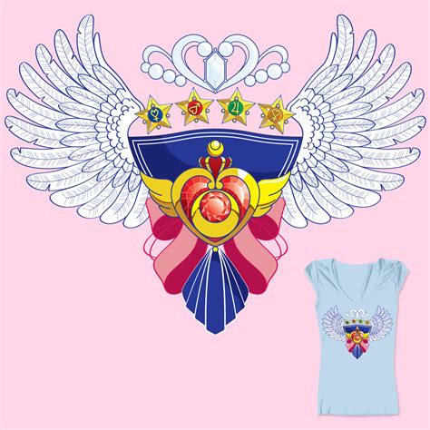 Moon Pride Crest Anyone Here Love Sailor Moon Threadless