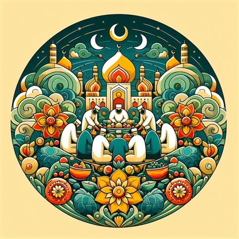 Premium Vector Islamic Vector Illustration