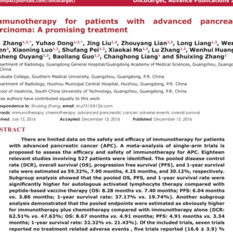 Ziang Pei Southern Medical University Guangzhou Fimmu Department Of Biomedical