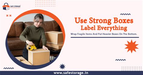 Safe Tips For Moving Items Into Storage Effortlessly