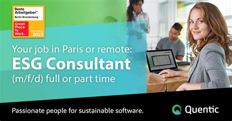 Amcs Formerly Quentic On Linkedin Esg Consultant M F D Quentic