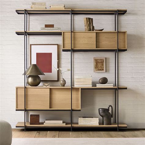 Pierce Extra Wide Shelf Unit West Elm