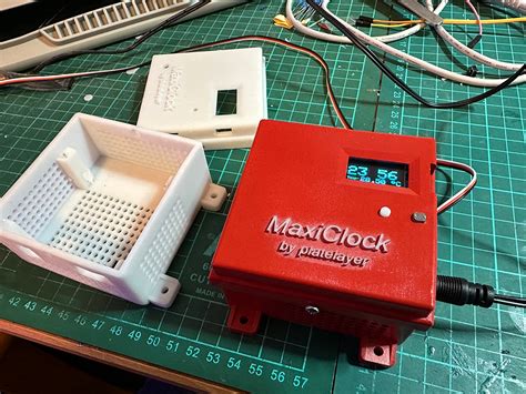 free 3mf file maxiclock 4 digit 7 segment clock driven by esp8266 🕰️・3d print design to