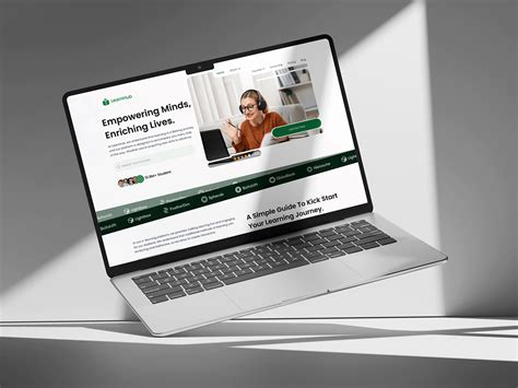 Learnhub Online Edtech Website Ui Design Behance