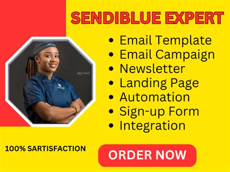 Sendinblue Setup Template Design Campaign Automation For Email Marketing Upwork