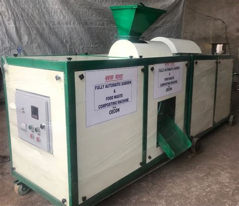 Stainless Steel Organic Waste Compost Machine Fully Digested 1 Hp At