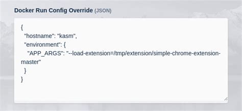 Installing Custom Unsigned Chrome Extensions — Kasm 1 16 1 Documentation