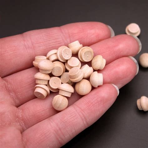 Mini Wooden Door Knobs Etsy