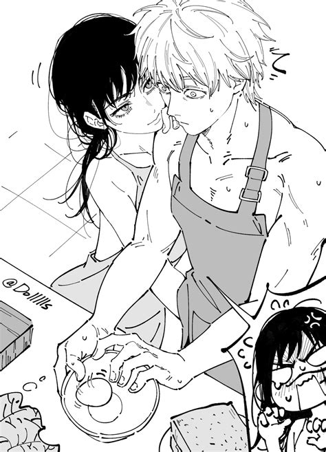 Rule 34 1boy 2girls 2girls1boy Accurate Art Style Black And White