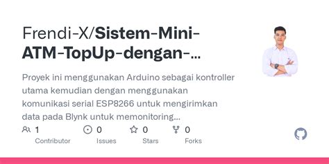 Sistem Mini Atm Topup Dengan Rfid Iotesp8266lempardatasaldoarduino