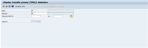 AKE SAP Tcode PCA Transfer Prices Display Prices