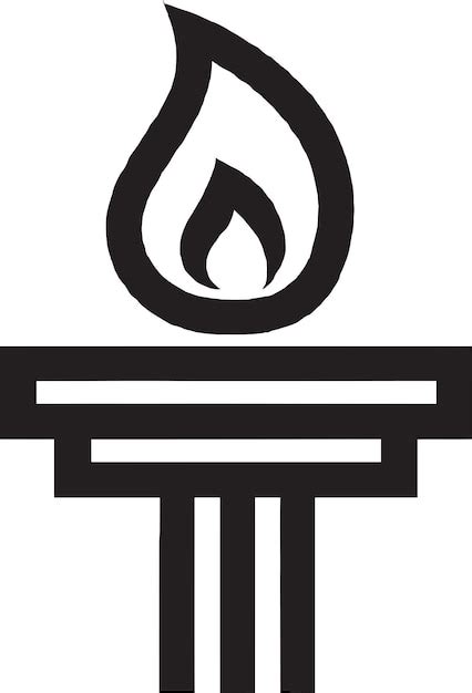 Premium Vector Medieval Torch Vector Icon