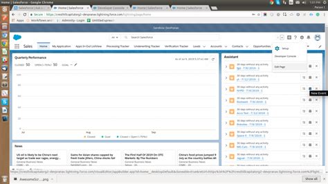 Why Service Setup Option Is Not Present In Salesforce Sandbox But In Salesforce Developer Org