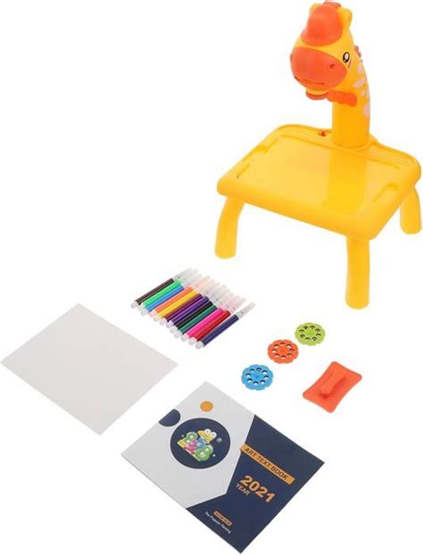 1 Jeu Table À Dessin Projetée Jouets De Table De Projecteur Pour Enfants Projecteur De Dessin