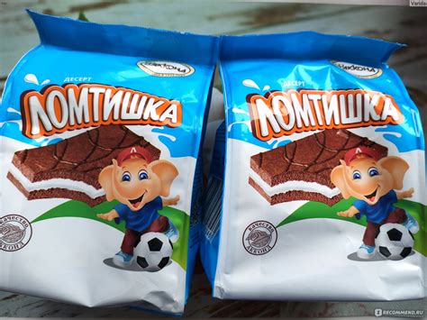 Десерт АККОНД Молочный десерт Ломтишка - «Ломтишка - любимая вредность ...