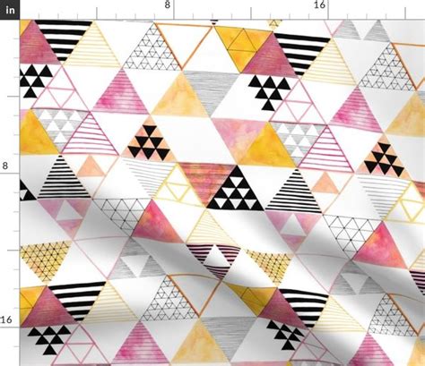 Triangles Bigger Spoonflower