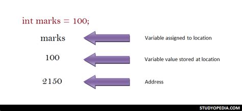 Variables In C Programming Studyopedia