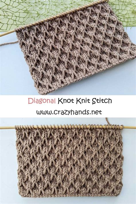 Diagonal Knot Knit Stitch Free Pattern Artofit Diagonal Knot Knit Stitch Free Pattern Artofit