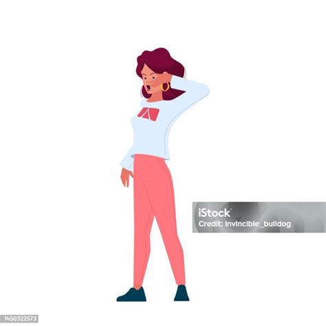 화가 난 소녀는 불행한 감정 우울 슬픔 또는 슬픔을 느낍니다 눈물이 쏟아지면서 우는 젊은 우울한 여자 감정에 대한 스톡 벡터