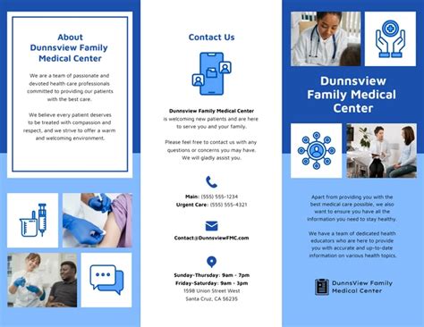 Health Brochure Templates