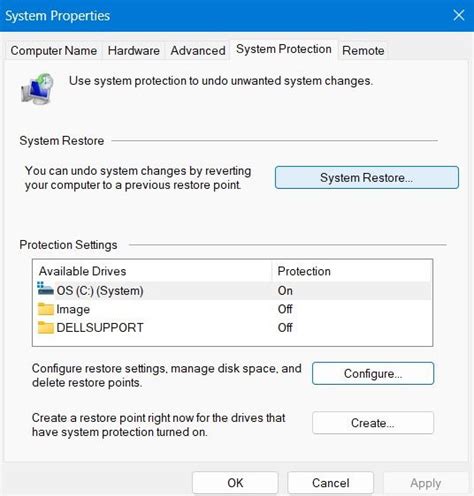 Create A Restore Point Windows 10 How To Create A Restore Point In
