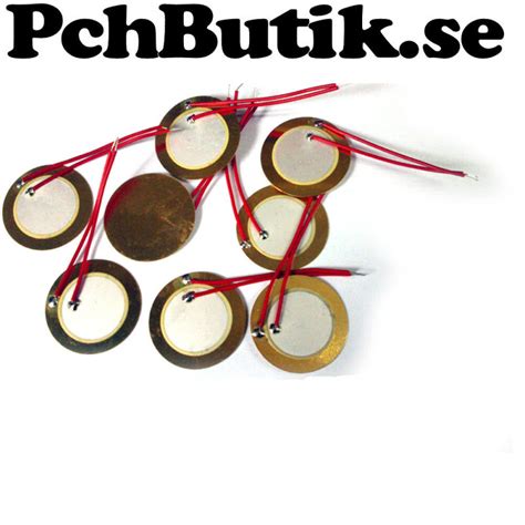 8 St Piezo Element 27 Mm Passar Arduino