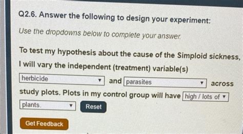 Q2 6 Answer The Following To Design Your Experiment