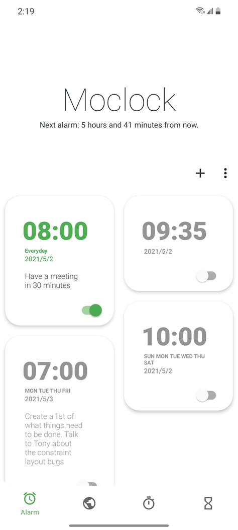 GitHub Mohyghb MoClock An Android Alarm Clock With Smart Features